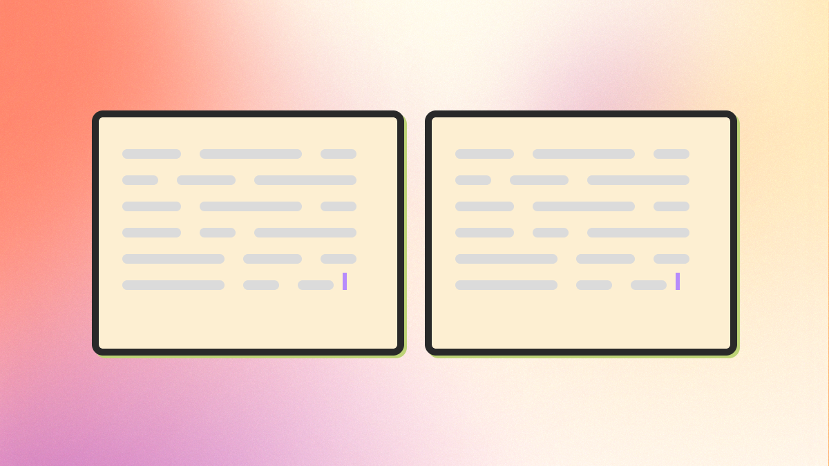 Persistent Text Streaming