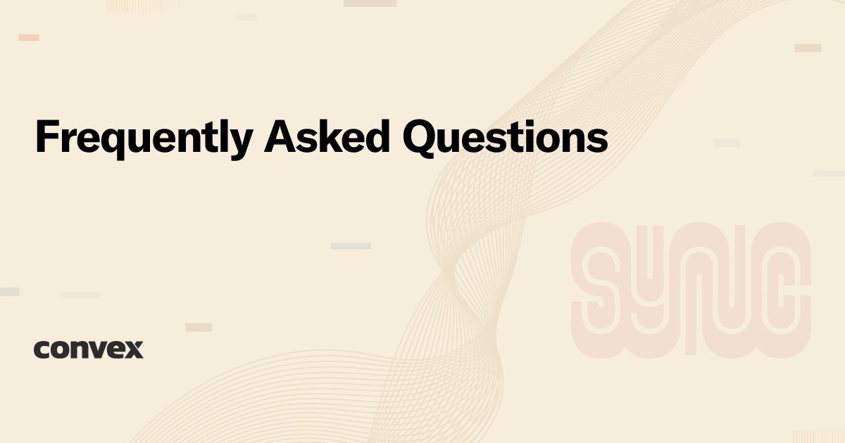 Frequently Asked Questions